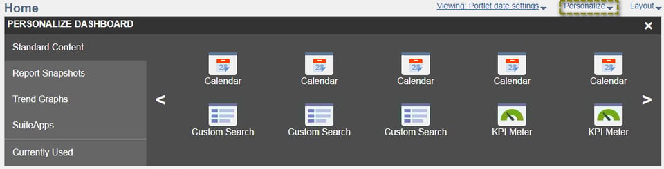 Creating Custom List Portlets in Netsuite